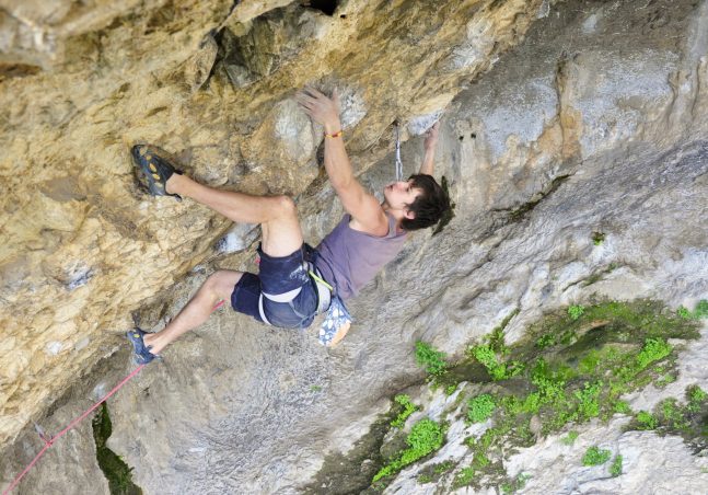 Working class hero 8b+ in the Osp Big cave, Slovenia | Climb Istria