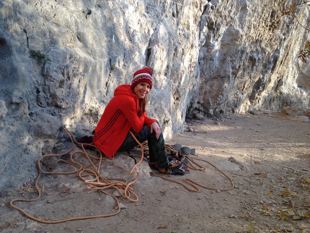Mina Markovič attacks Mišja peč | Climb Istria